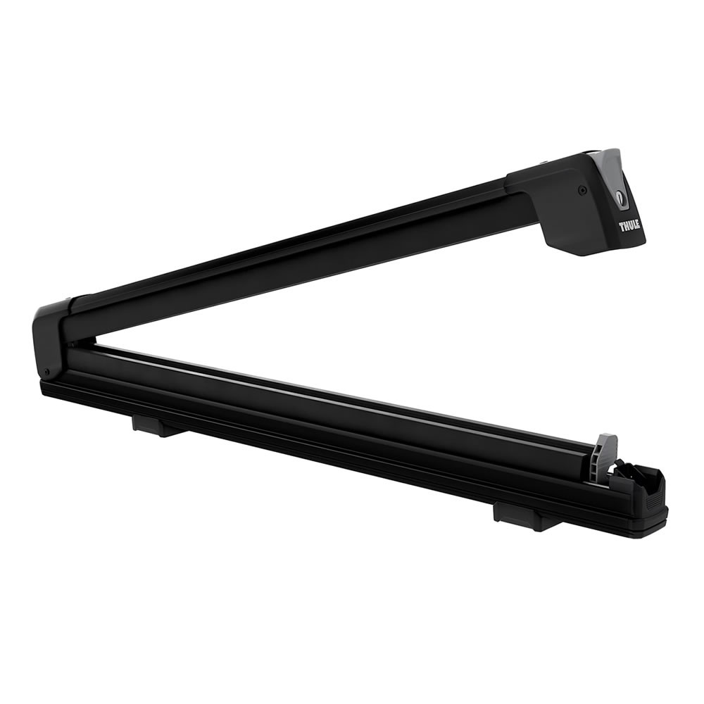 Thule SnowPack Extender - 6 Ski or 4 Snowboard Mount | Black