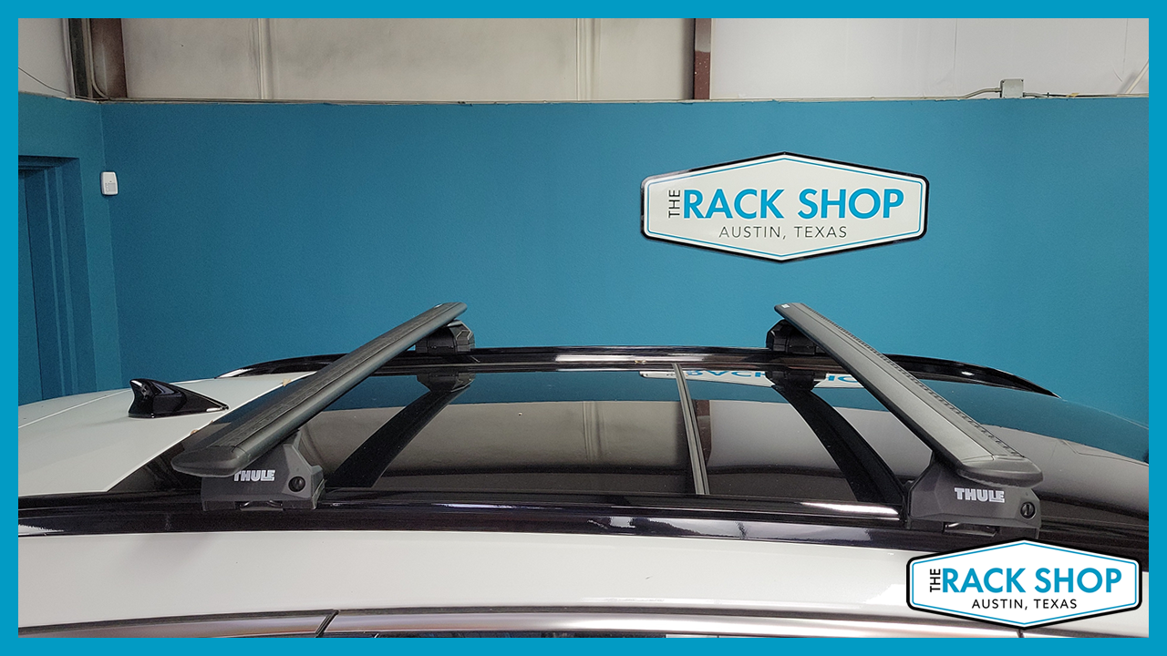 2022 2025 Hyundai Tucson w flush rails Thule Crossbar Complete Roof Rack