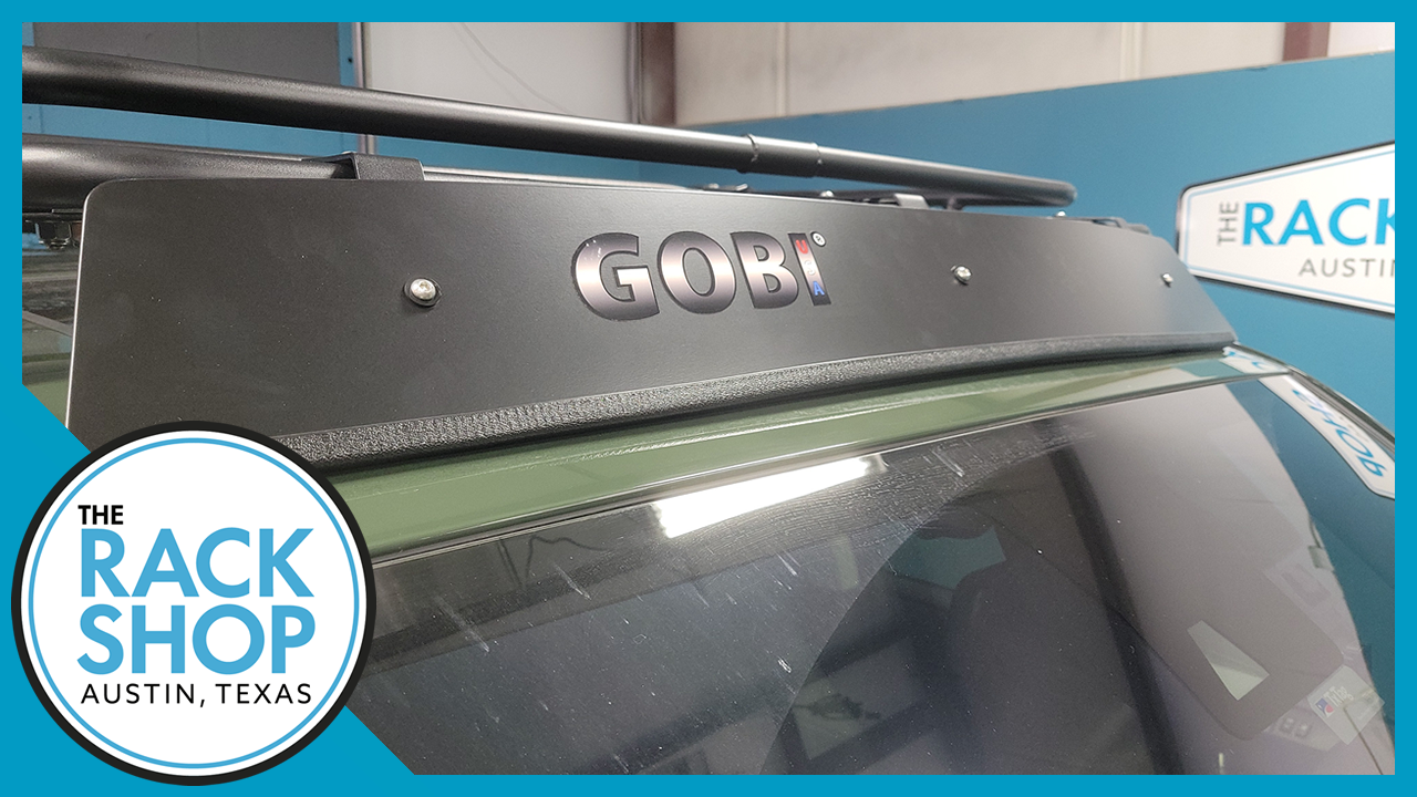 2010-2023 Toyota 4Runner GOBI Stealth No Rise Roof Rack | Sunroof Opening