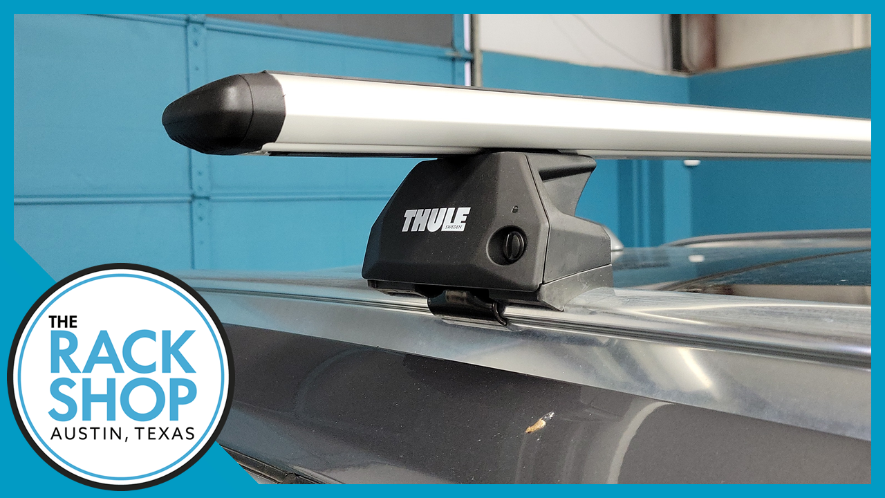 2015-2025 Volvo XC90 (w/flush rails) Thule Crossbar Complete Roof Rack