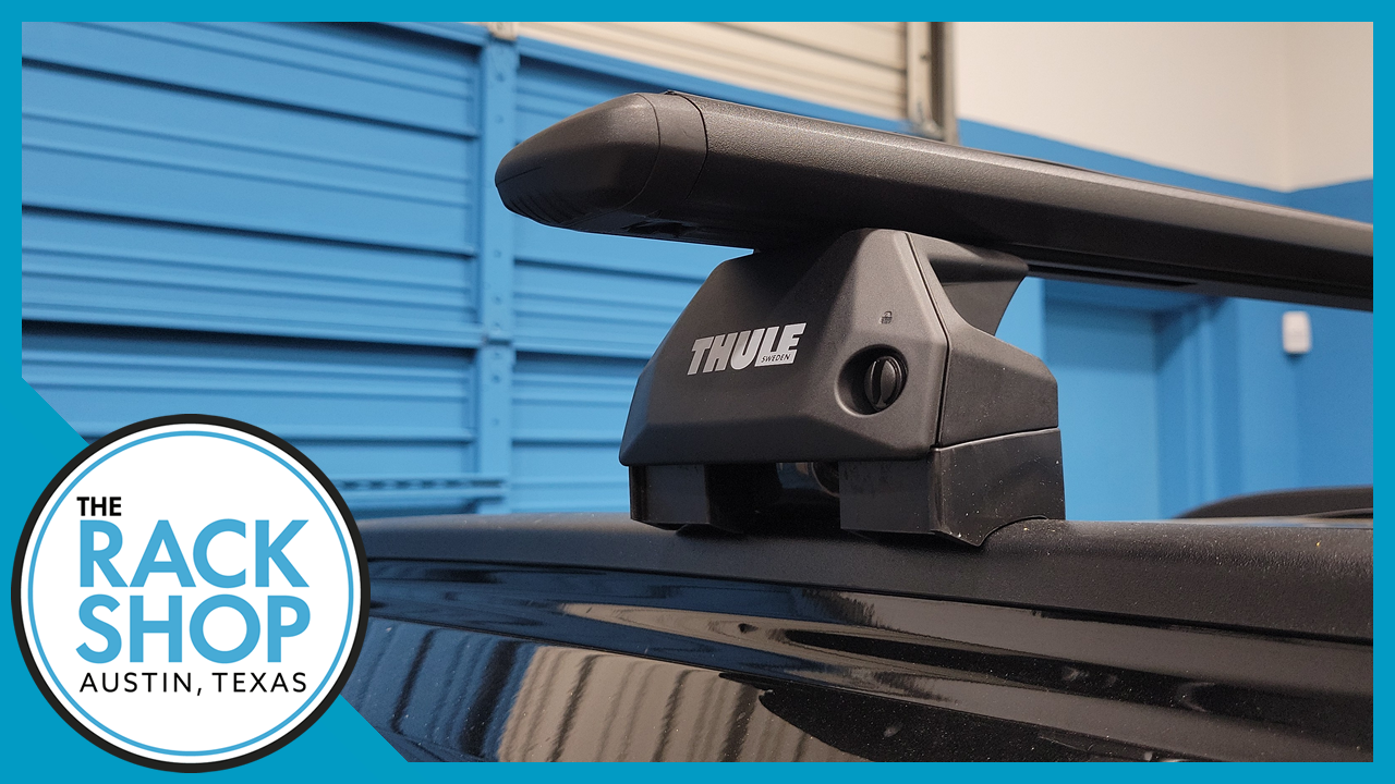 2017-2025 Jeep Compass (w/flush rails) Thule Crossbar Complete Roof Rack