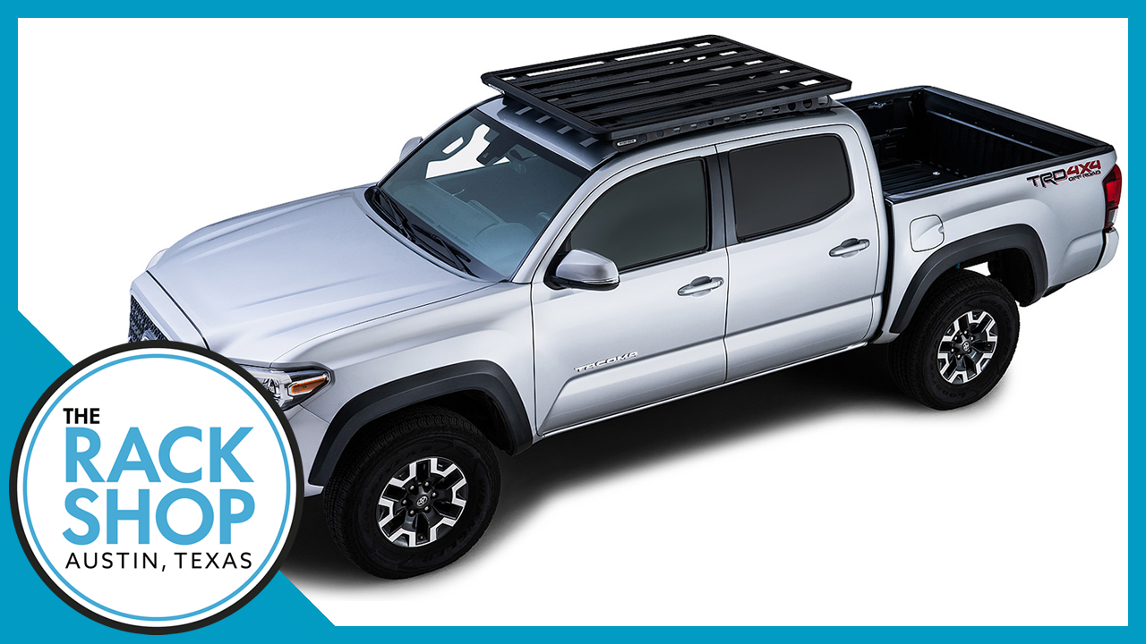 2005-2023 Toyota Tacoma Double Cab Rhino-Rack Pioneer Platform w ...