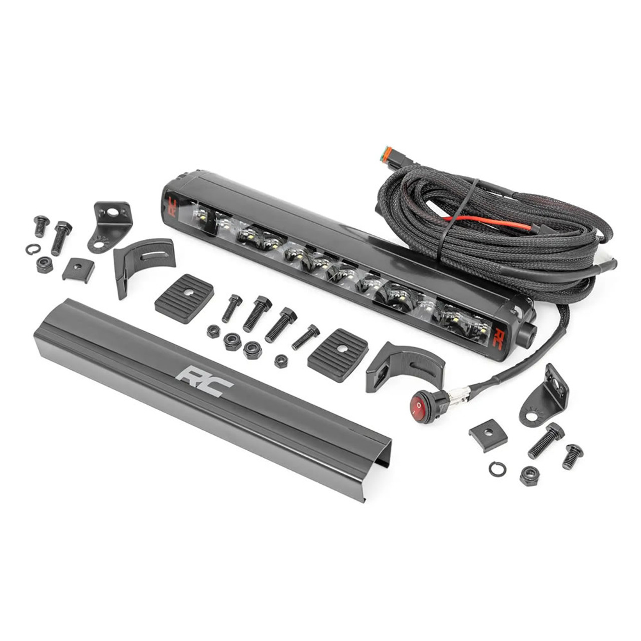 Rough Country Spectrum Series Led Light Bar Single Row 12 Inch