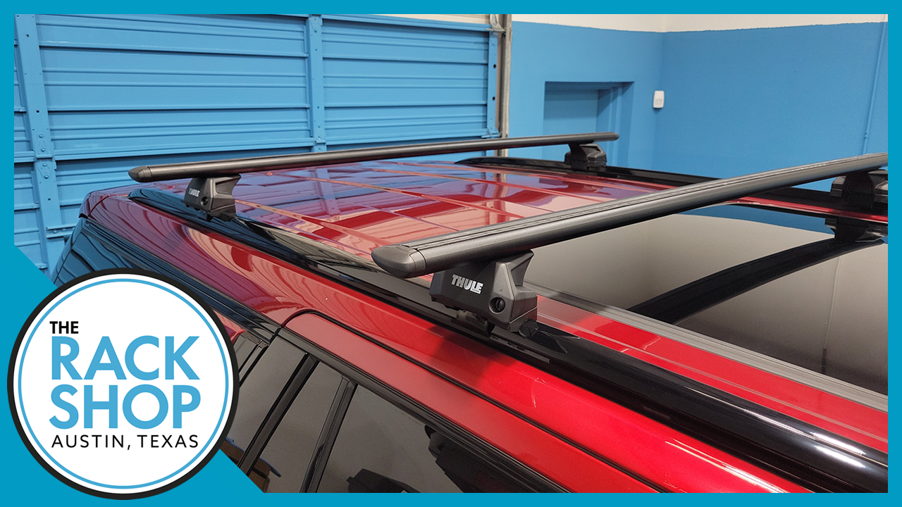 2021 2025 Chevrolet Tahoe Z71 w flush rails Thule Crossbar Complete Roof Rack