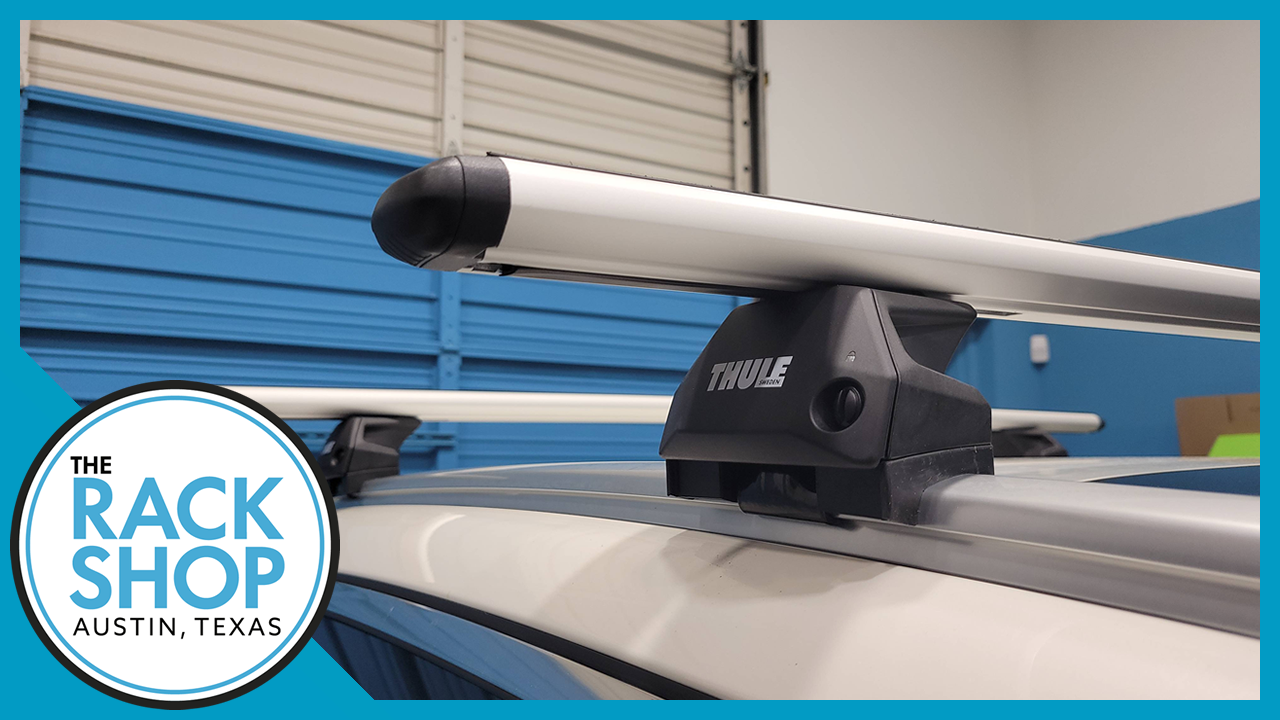 2017-2023 Mercedes Benz E-Class Wagon (w/flush rails) Thule Crossbar ...