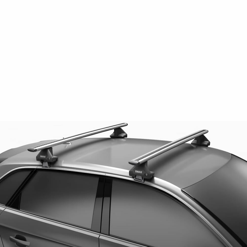 2021-2025 Mustang Mach-E (w/bare roof) Thule Crossbar Complete Roof Rack