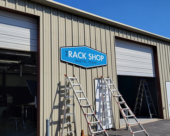 Shop Update: All Signs Go for Launch! - The Rack Shop