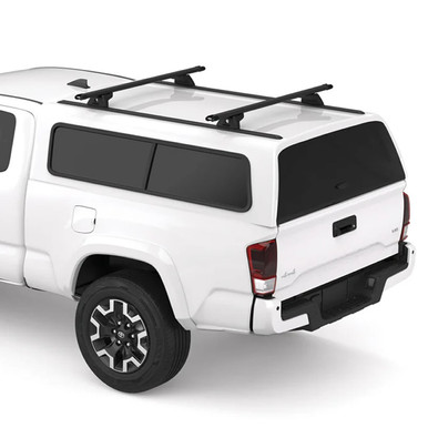Yakima HD Bar TrackTower Roof Rack for Pre-Installed Truck Cap Tracks