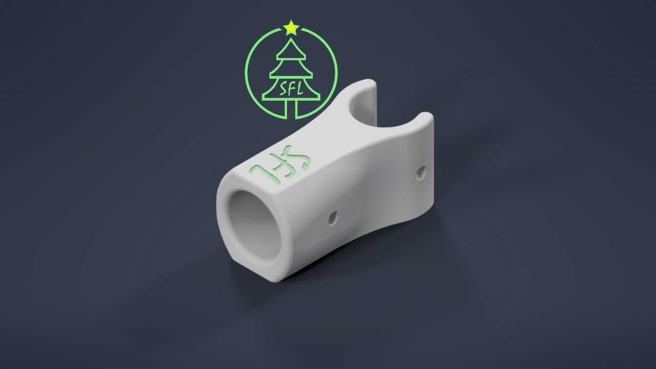 Perpendicular Pipe Mount - SFL Designs