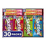 Skittles And Starburst Chewy Candy Bulk Variety Pack Full Size Assorted ...