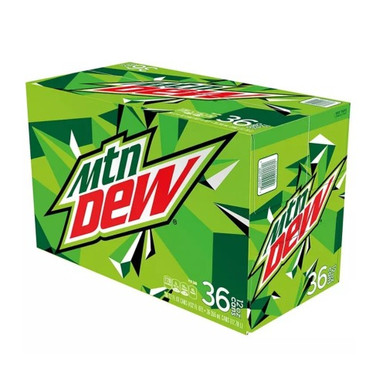 Mountain Dew Cans, 36 pk./12 oz.