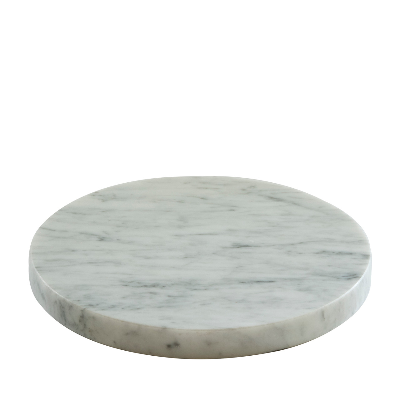Tilt | White Marble Plinth | Craster