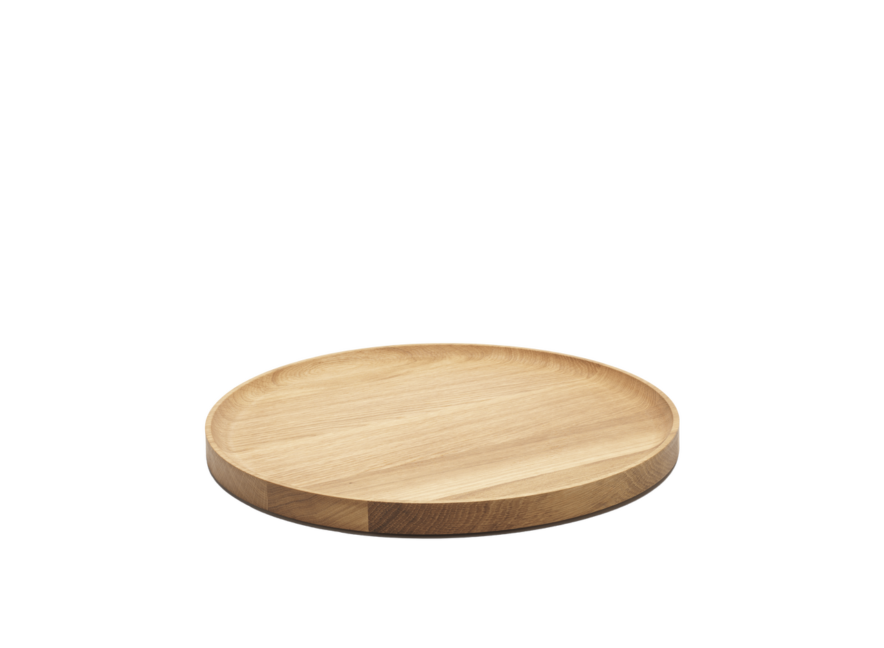 Tilt | Extra Large Oak Straight Platter | Craster