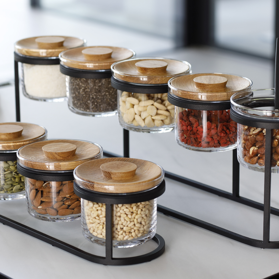 Tilt | Mini Oak Jar Lid | Craster