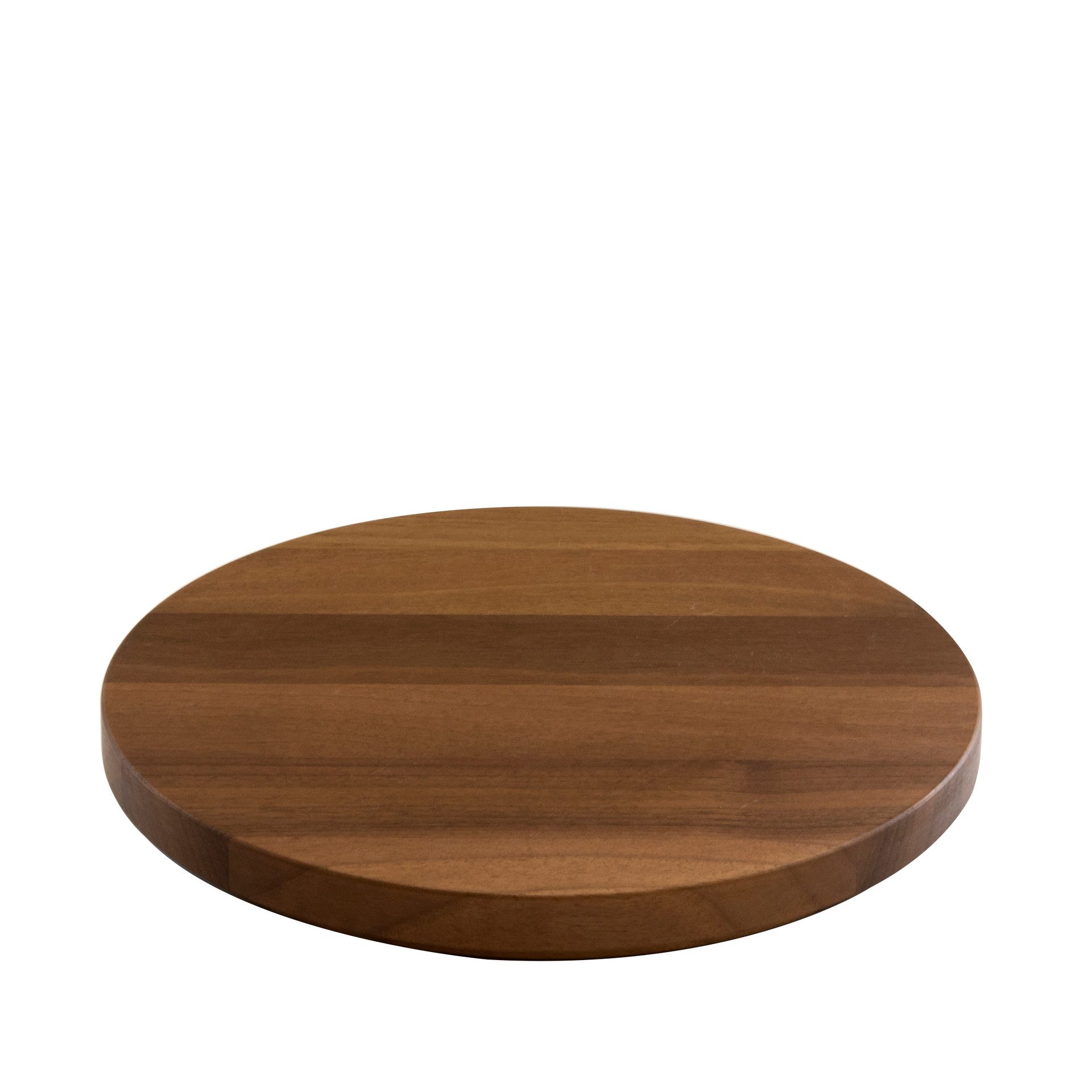 Tilt | Round Walnut Plinth | Craster