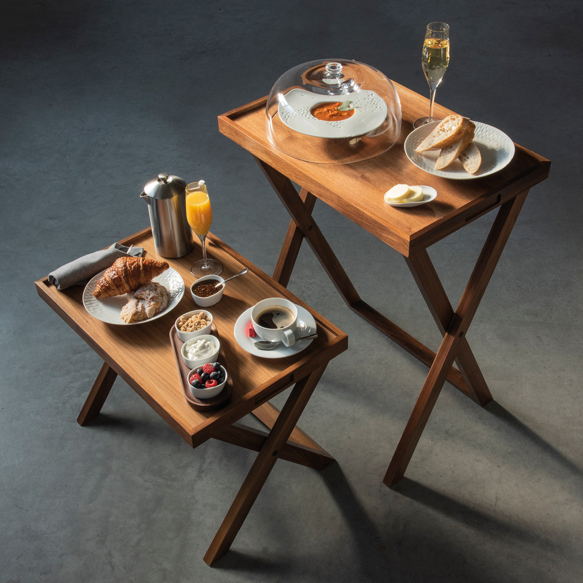 In Room Dining | Folding Tray Table | Craster