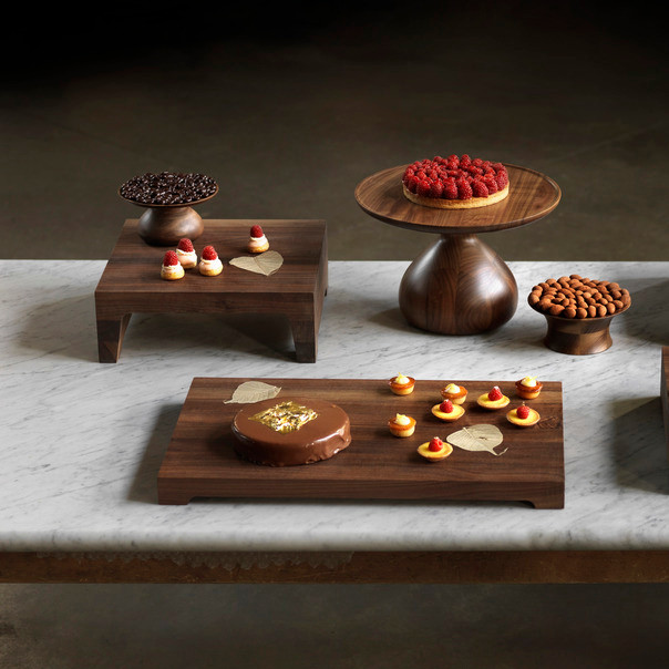 Long walnutpatisserie riser craster