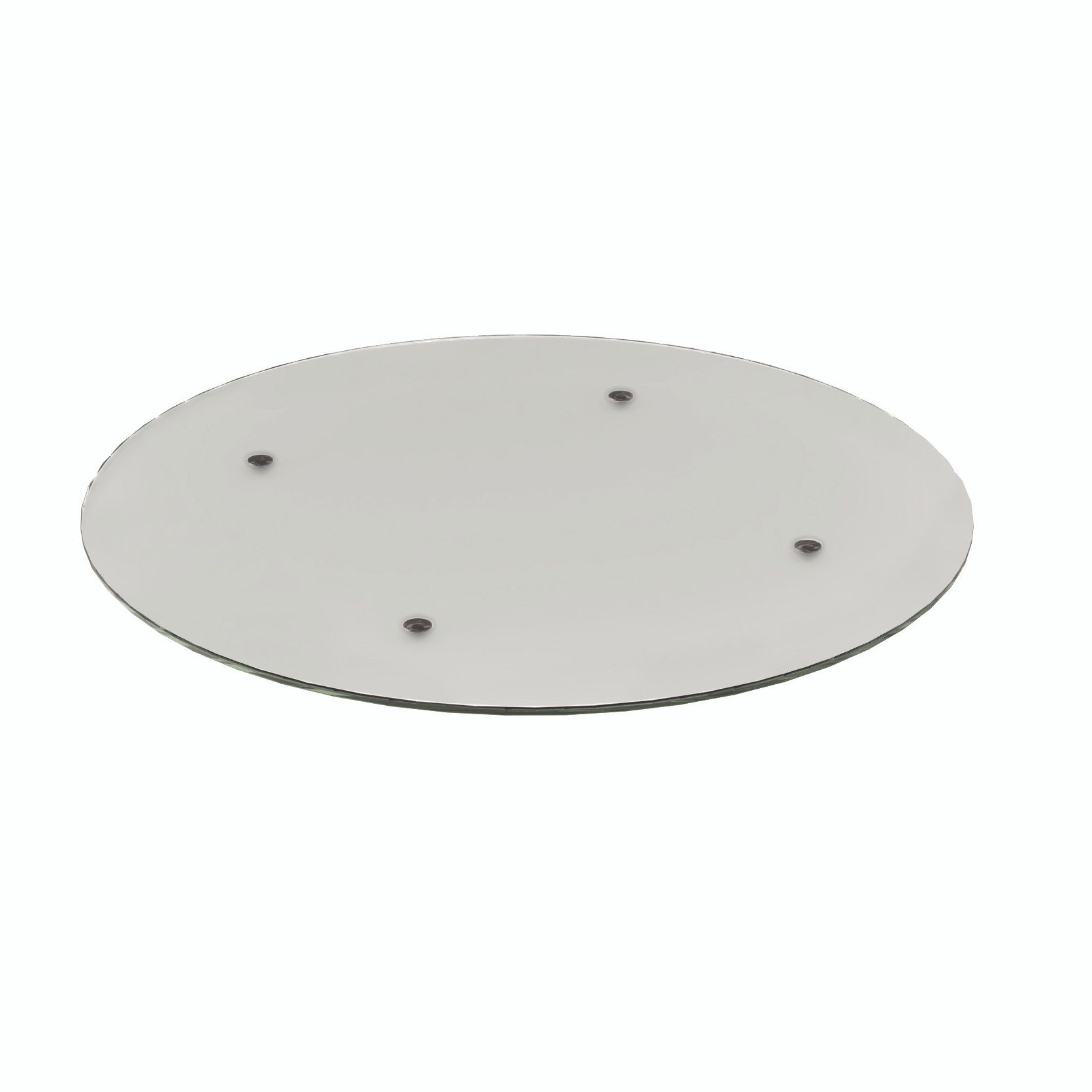 Rise | Frosted Glass Round Table Top | Craster