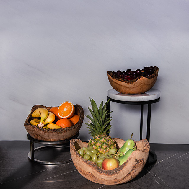 Tilt | Olive Wood Bowl | Craster