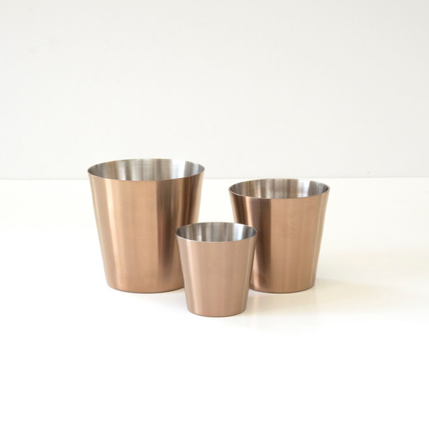 Copper Chip Pots