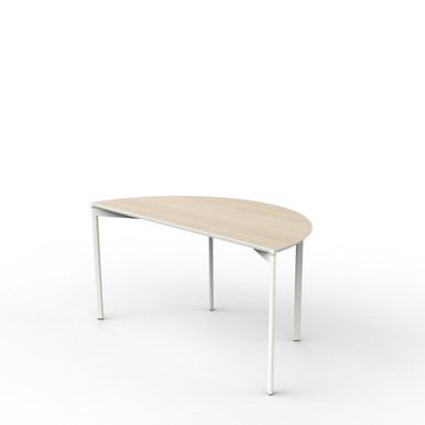 Line | Acacia Half Round Table | Craster