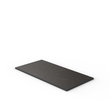 Rise | Black Marble Rectangle Table Top | Craster