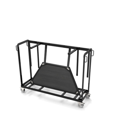 Line | Trapezoid Half Round table Trolley | Craster