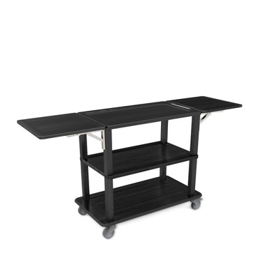 Black Trolley with Folding Sides | Craster