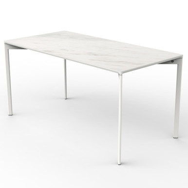 Line | White Marble Rectangle Table | Craster