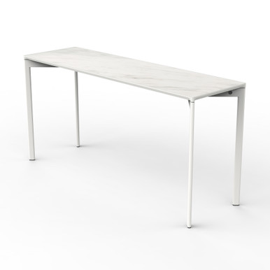 Line | White Marble Classroom Table | Craster