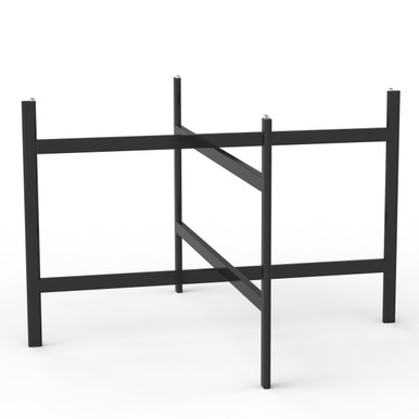 Link | Short Black Square Table leg | Craster