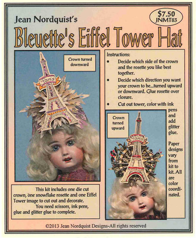 Bleuette's Eiffel Tower Hat - JNMT83