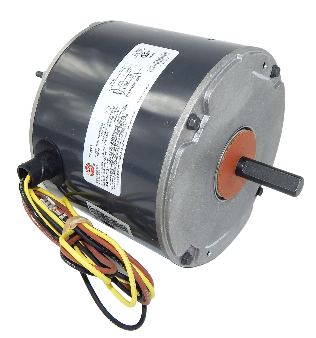 HVAC Replacement Motors For Furnaces, Air Conditioners, Heat Pumps ...
