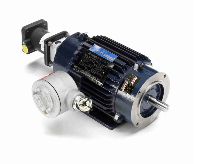 Y979 Marathon 2 hp 1800 RPM 3-Phase 145TC Frame TENV (rigid base) 230 ...