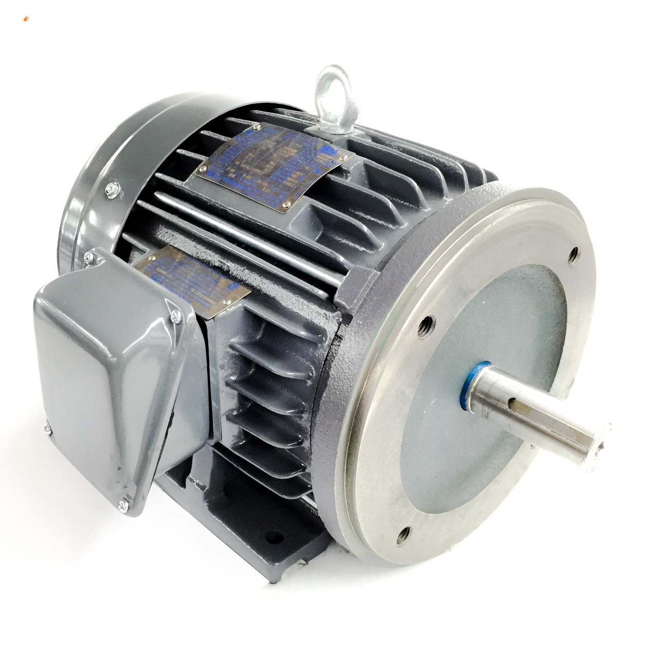NP0054C TECO-Westinghouse 5 hp 1800 RPM 184TC 230/460V TEFC Severe Duty ...