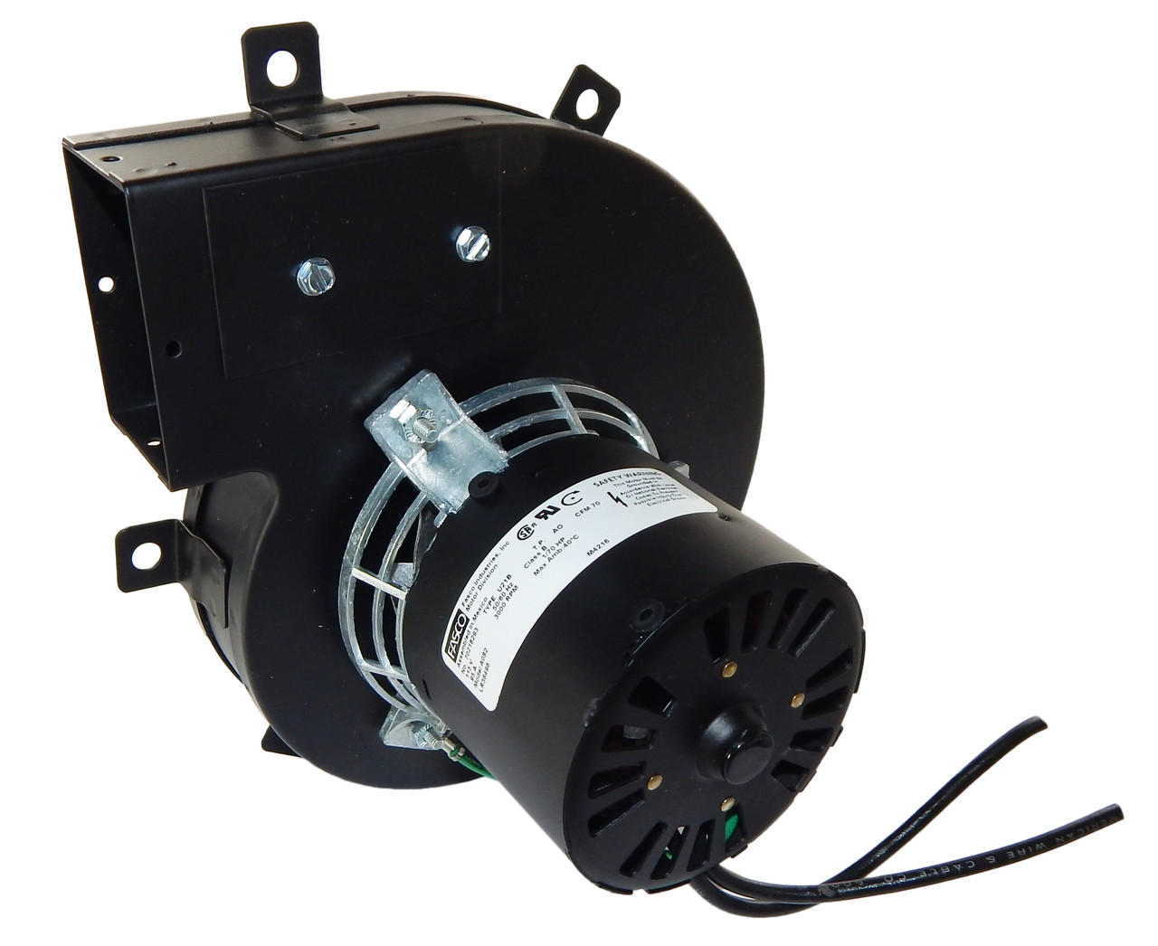 Fasco Electric Blowers for woodstoves, Pellet Stoves, Firplaces ...