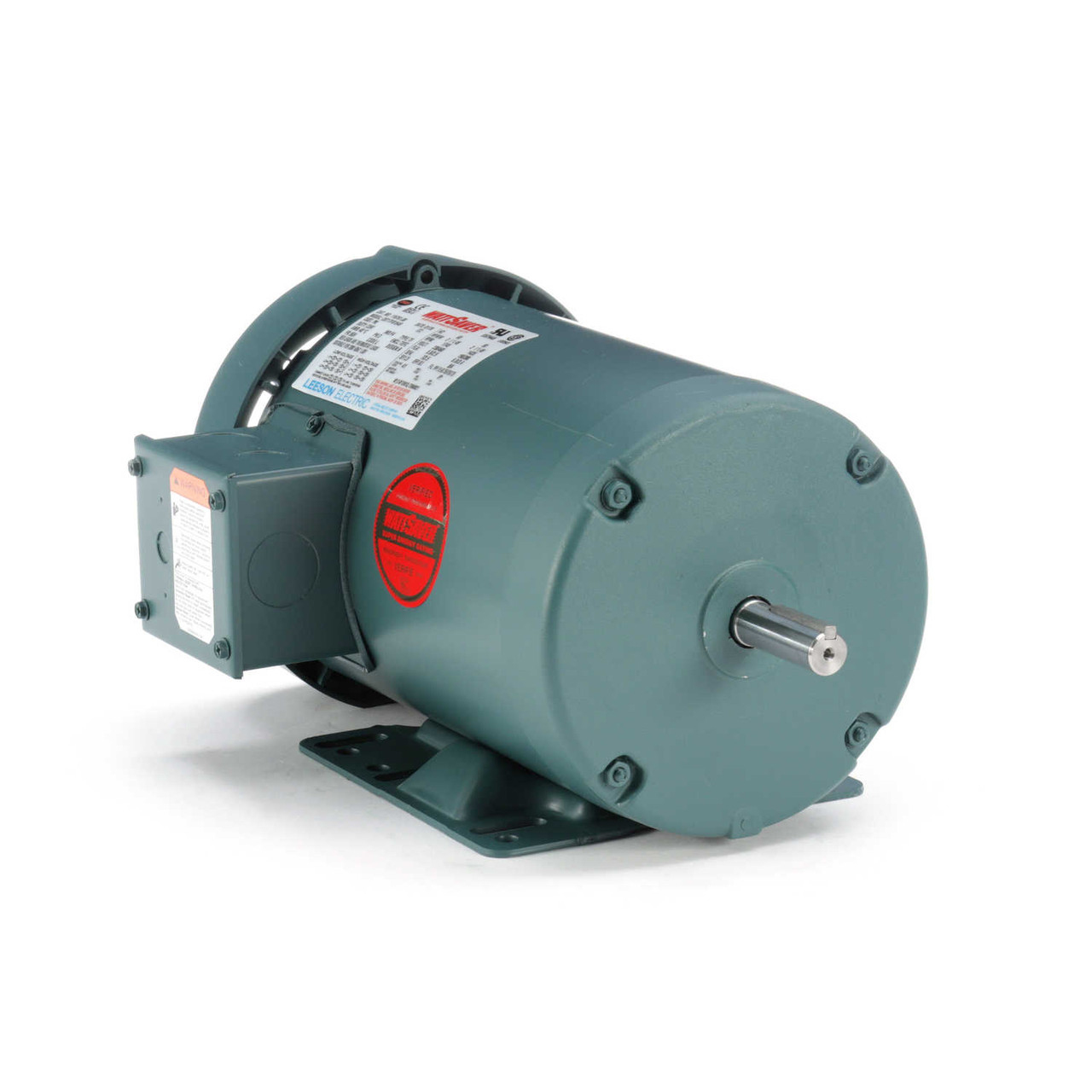 116761.00 Leeson | 2 hp 1725 RPM 56H Frame 230/460 Volts TEFC