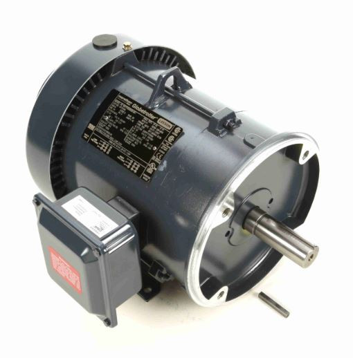 GT1213A Marathon 5 hp 1800 RPM 184TC Frame TEFC C-Face (Rigid Base) 230 ...