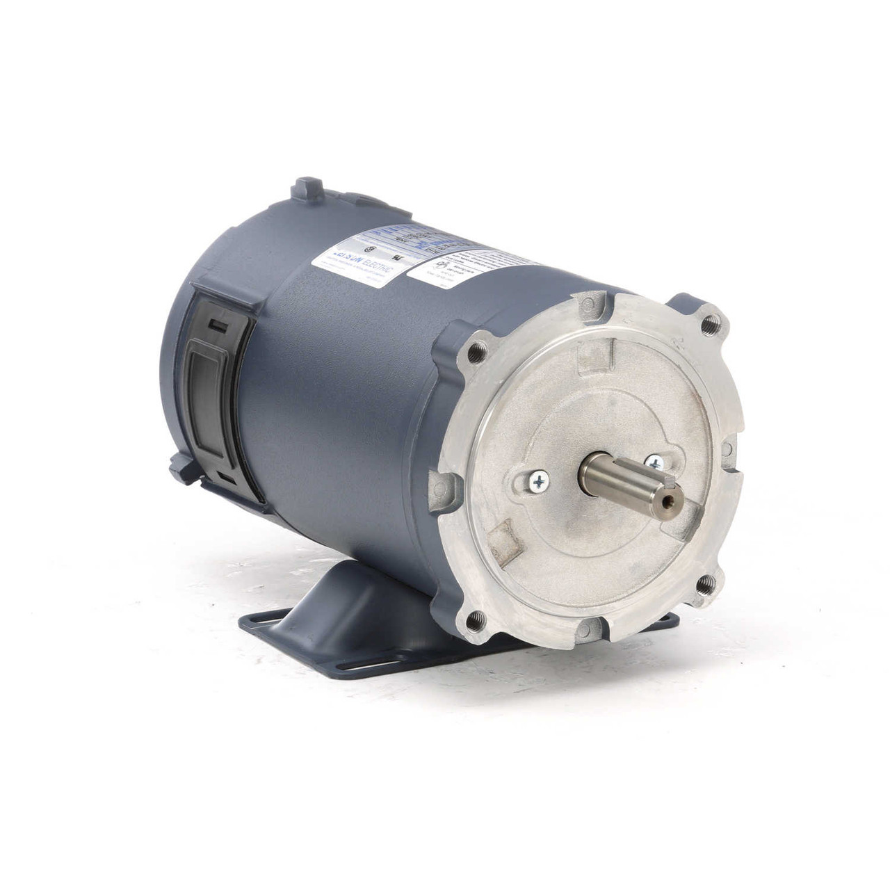 108051.00 Leeson | 1/2 hp 1800 RPM 56C Frame 24 Volts DC TENV