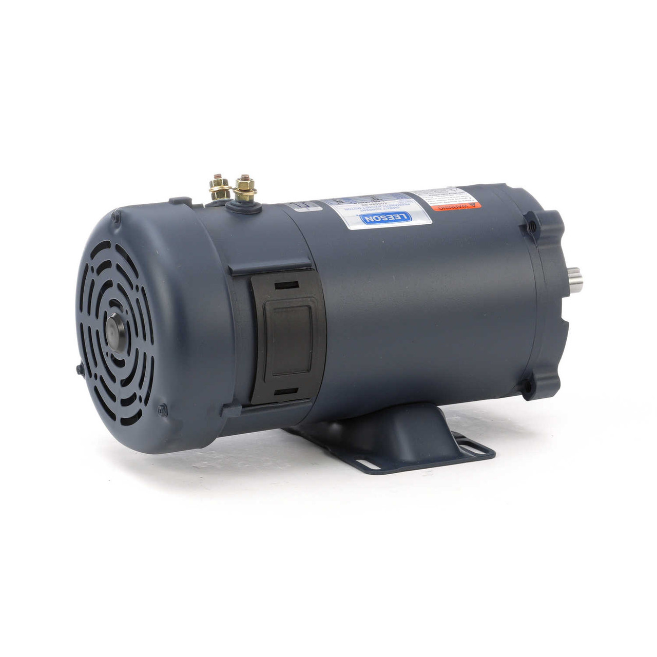 3/4 hp 1800 RPM 56C Frame 12 Volts DC TEFC Leeson Electric Motor # 108048