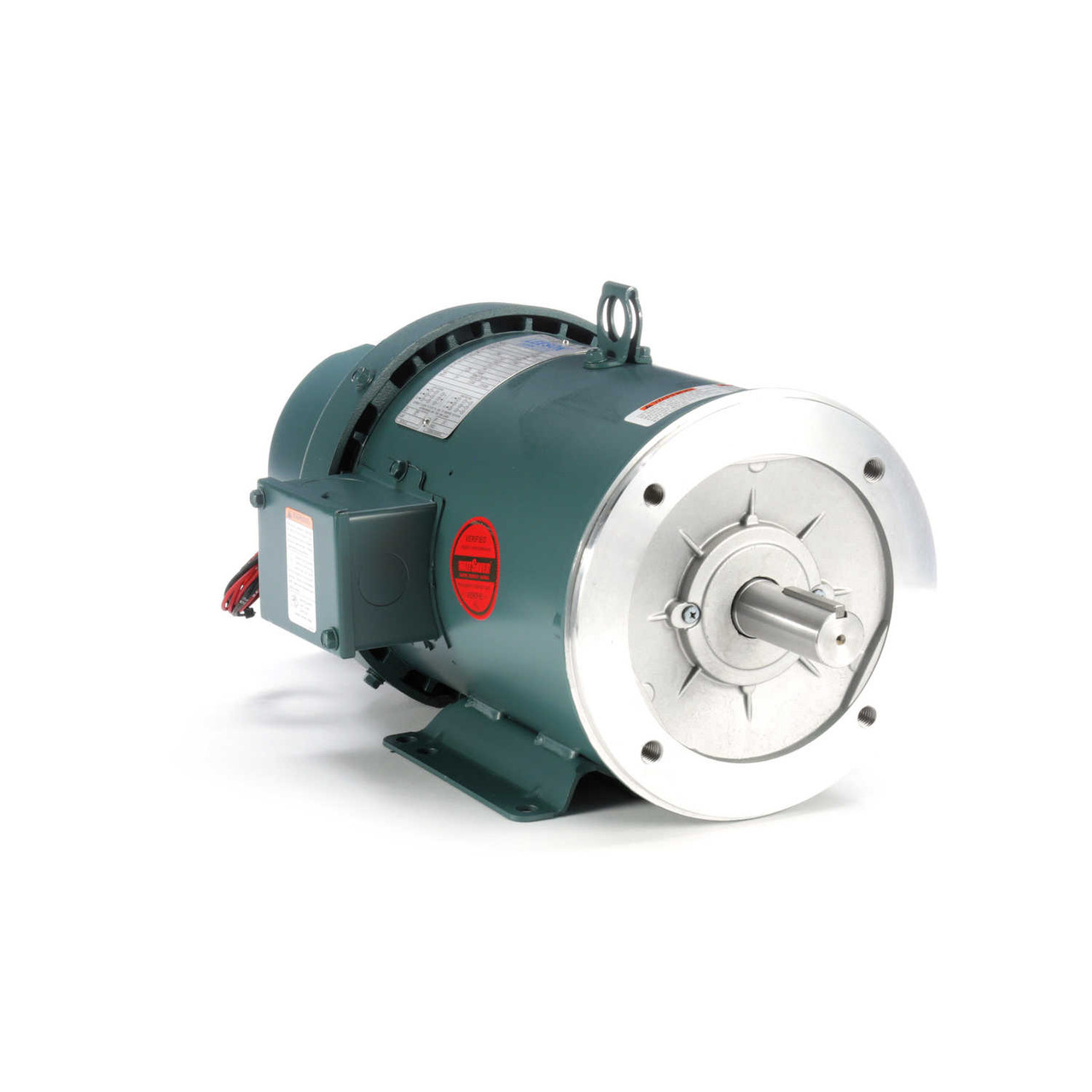 132477.00 Leeson | 3 hp 1800 RPM 182TC Frame TEFC C-Face (Rigid Base ...