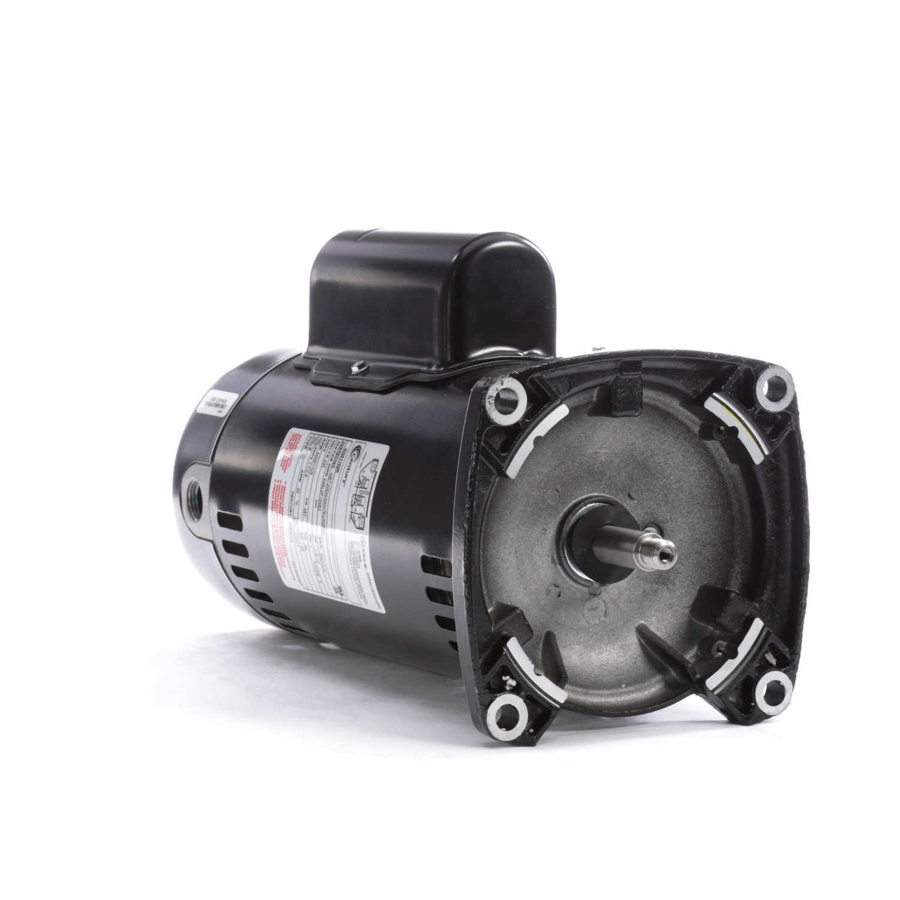 SQS1102R Century 1 hp 2-Speed 48Y Frame 230V Square Flange Pool Motor ...