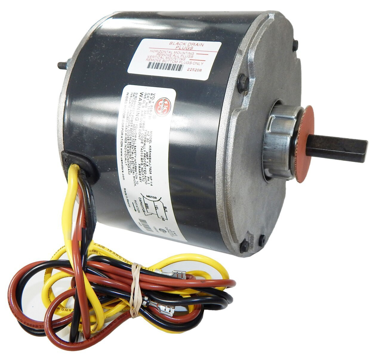 HVAC Replacement Motors For Furnaces, Air Conditioners, Heat Pumps ...