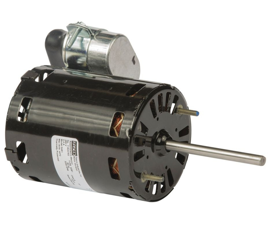 Fasco D461 Motor | 1/8 hp 3200 RPM CCW 3.3" Diameter (Reznor 7162-0396 ...