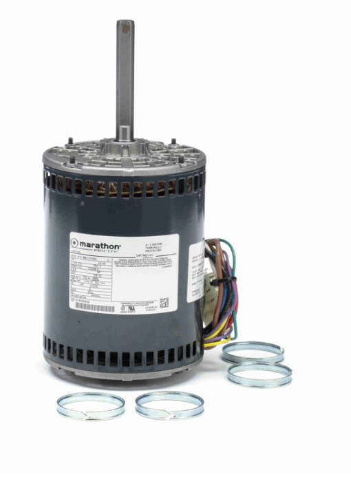 X242 Marathon 1 hp 208-230V 1075 RPM (4 speed) OPAO 48Y Frame Blower Motor