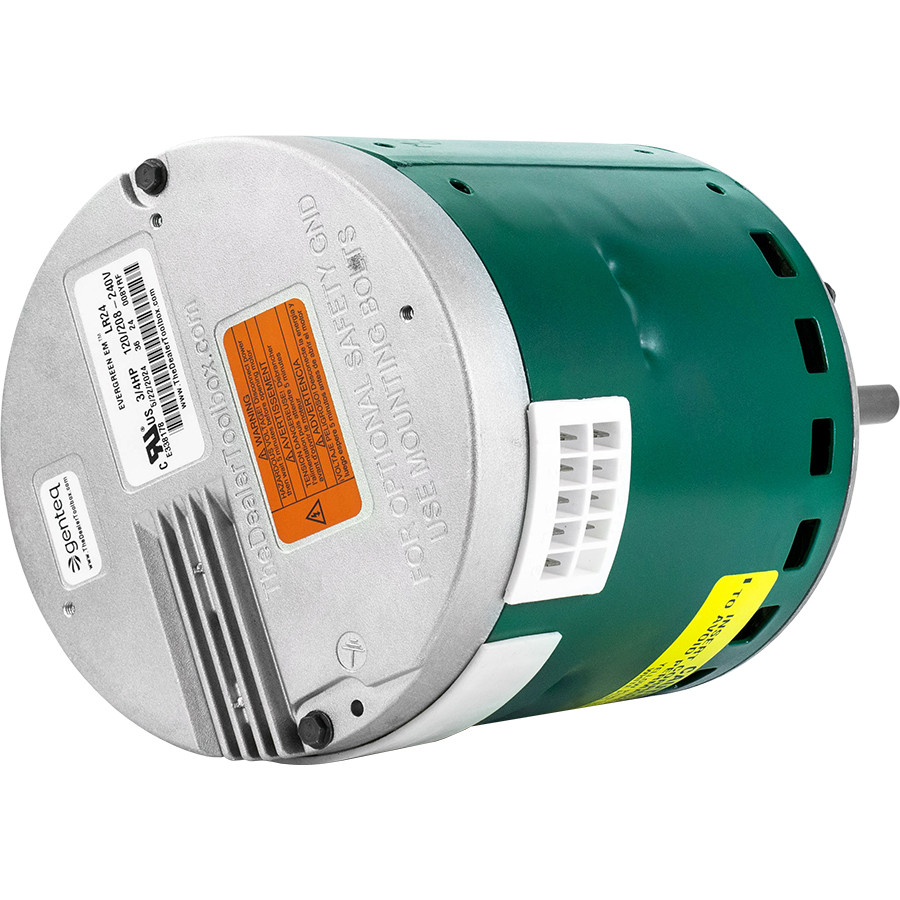 Evergreen EM Genteq 6207X | 3/4 HP 115/230 Volt ECM Replacement Furnace ...