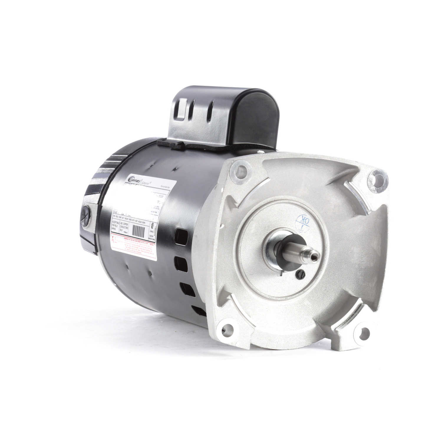 B2852 Century 3/4 hp 3450 RPM 56Y Frame 115/230V Square Flange Pool Motor