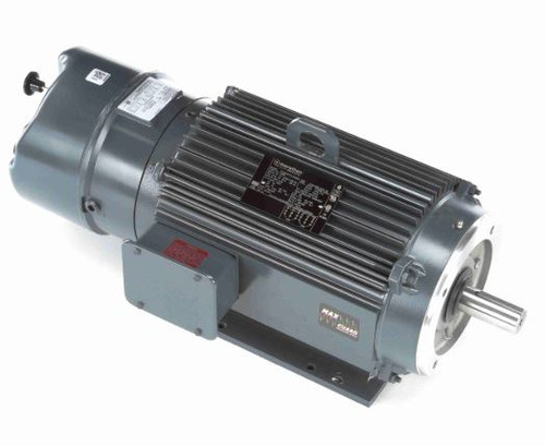 C408 Marathon 10 hp 1800 RPM 215TC Frame TENV C-Face (Rigid Base) Brake ...