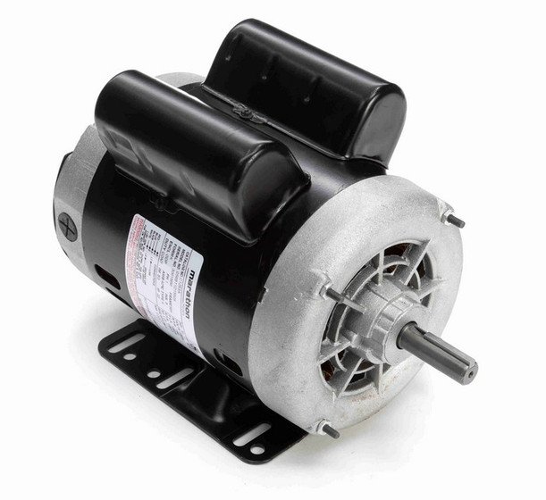 C1263A Marathon 1/2 hp 1200 RPM 56 Frame 115/230V Open Drip Marathon ...