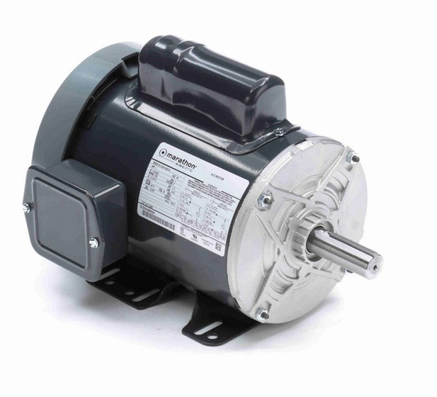 C295 Marathon 1 hp 1800 RPM 143T Frame 115/230V Totally Enclosed ...